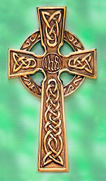 Shamrock with Irish Blessing