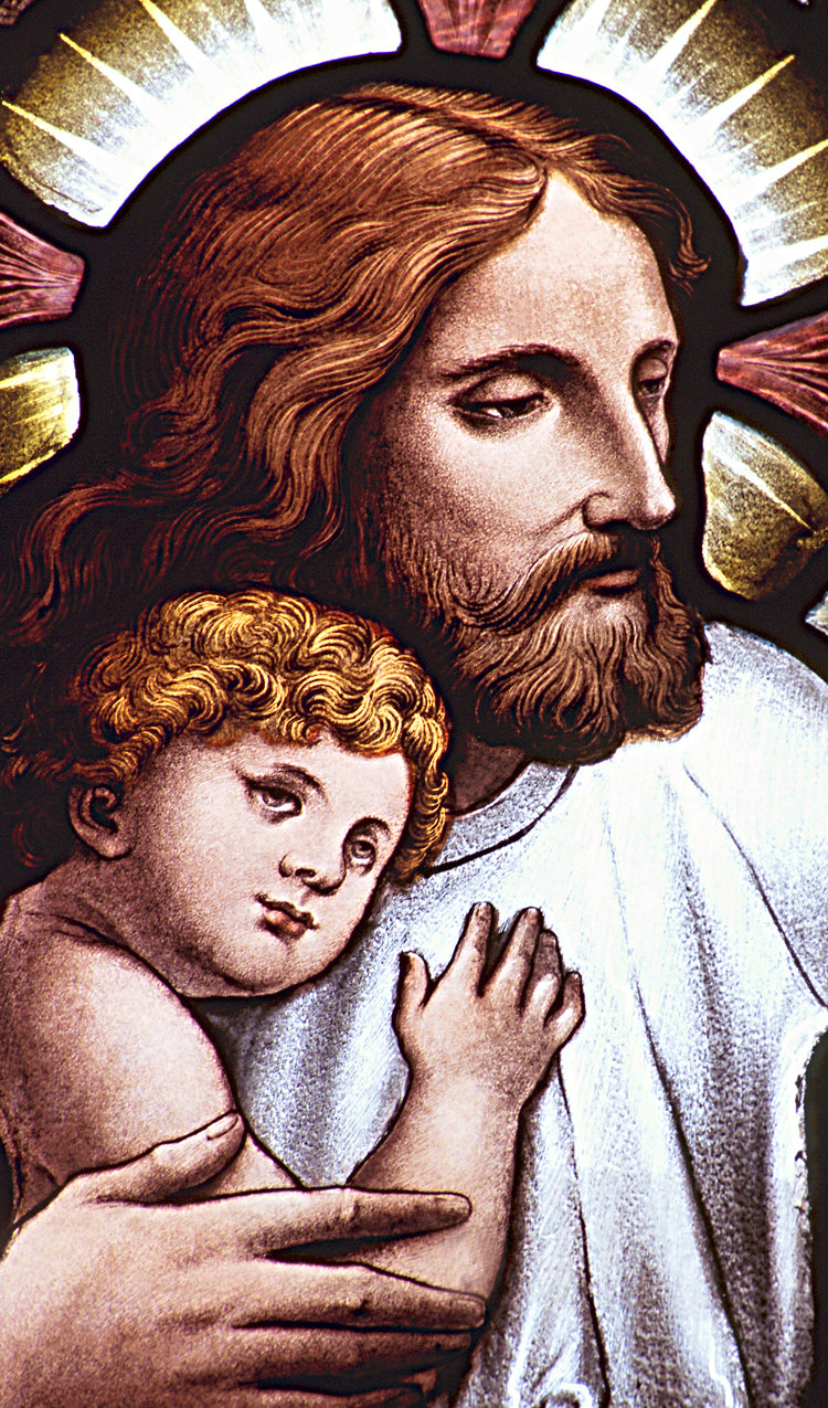 Angel Holding a Baby